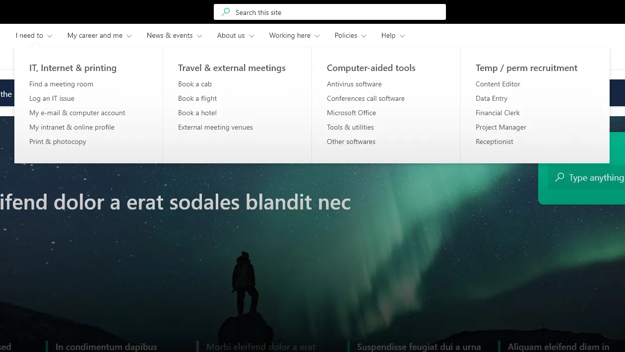 15 essential features of a modern company intranet - Content Formula