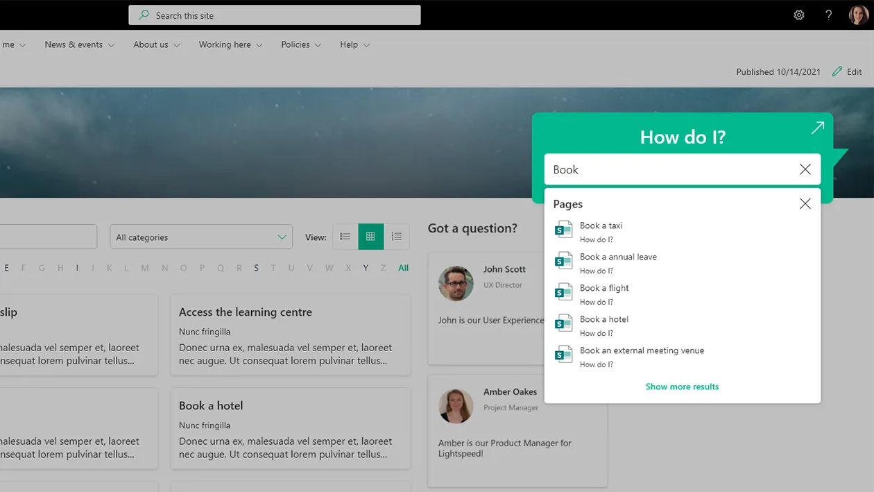 15 essential features of a modern company intranet - Content Formula