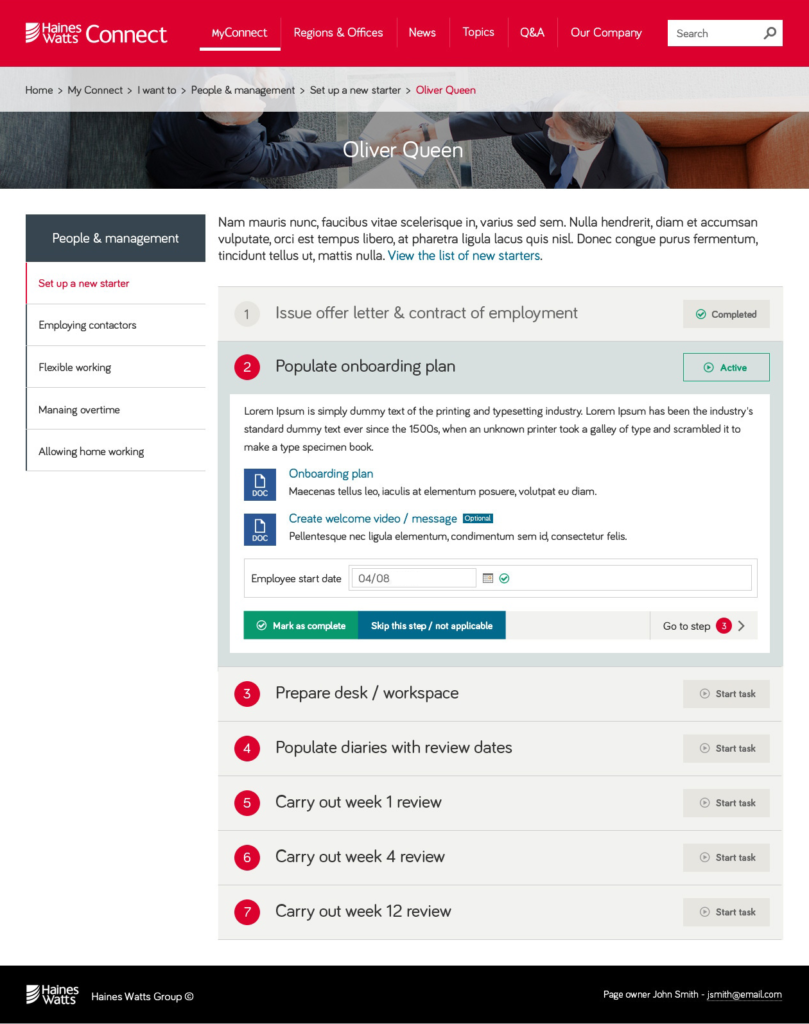 How to use SharePoint communication sites - Content Formula
