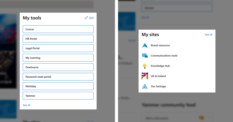 Designing an intranet homepage: seven must-have web parts - Content Formula