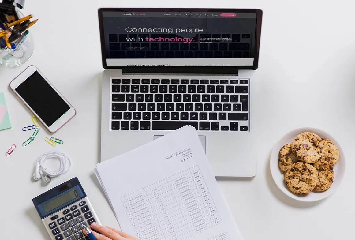 Cookie notice - Content Formula