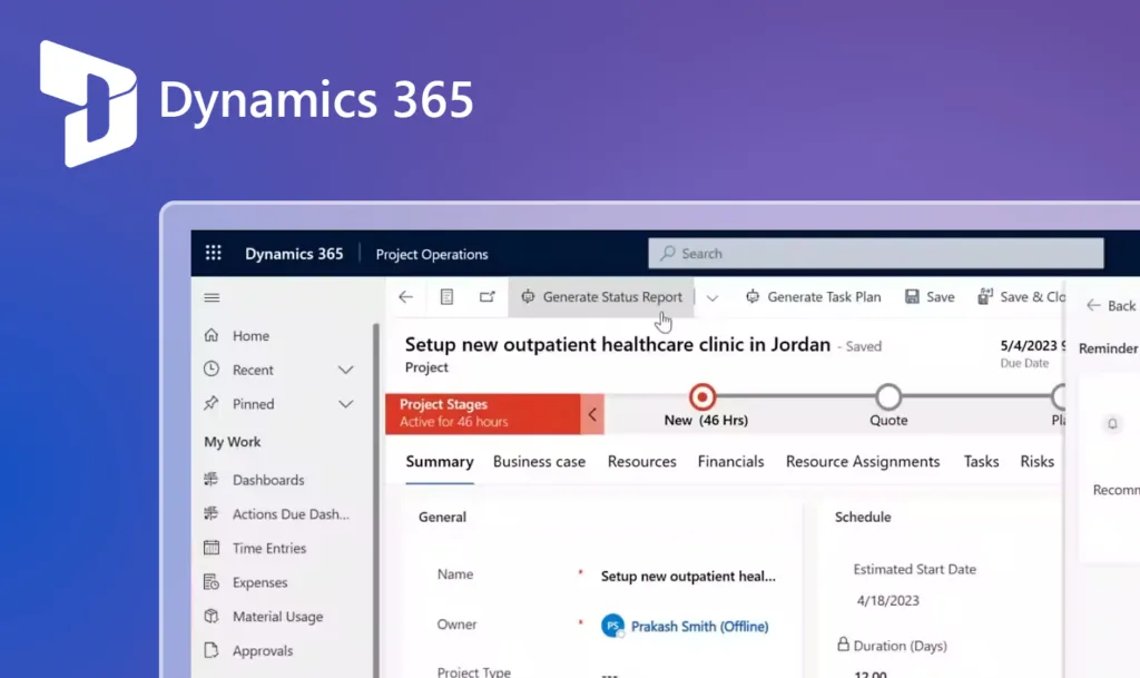 Using LMS365, Dynamics 365 and an additional integration with the Moodle learning platform ...