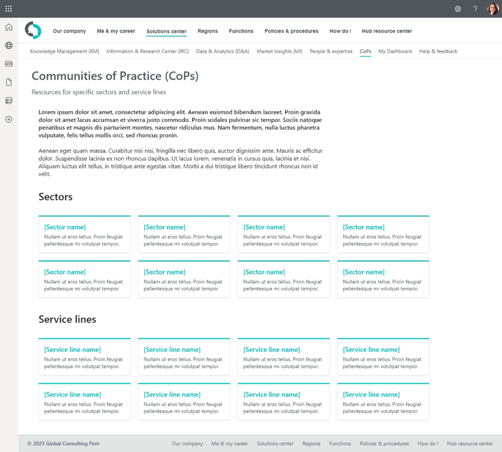 SharePoint knowledge management: 8 best practice examples - Content Formula