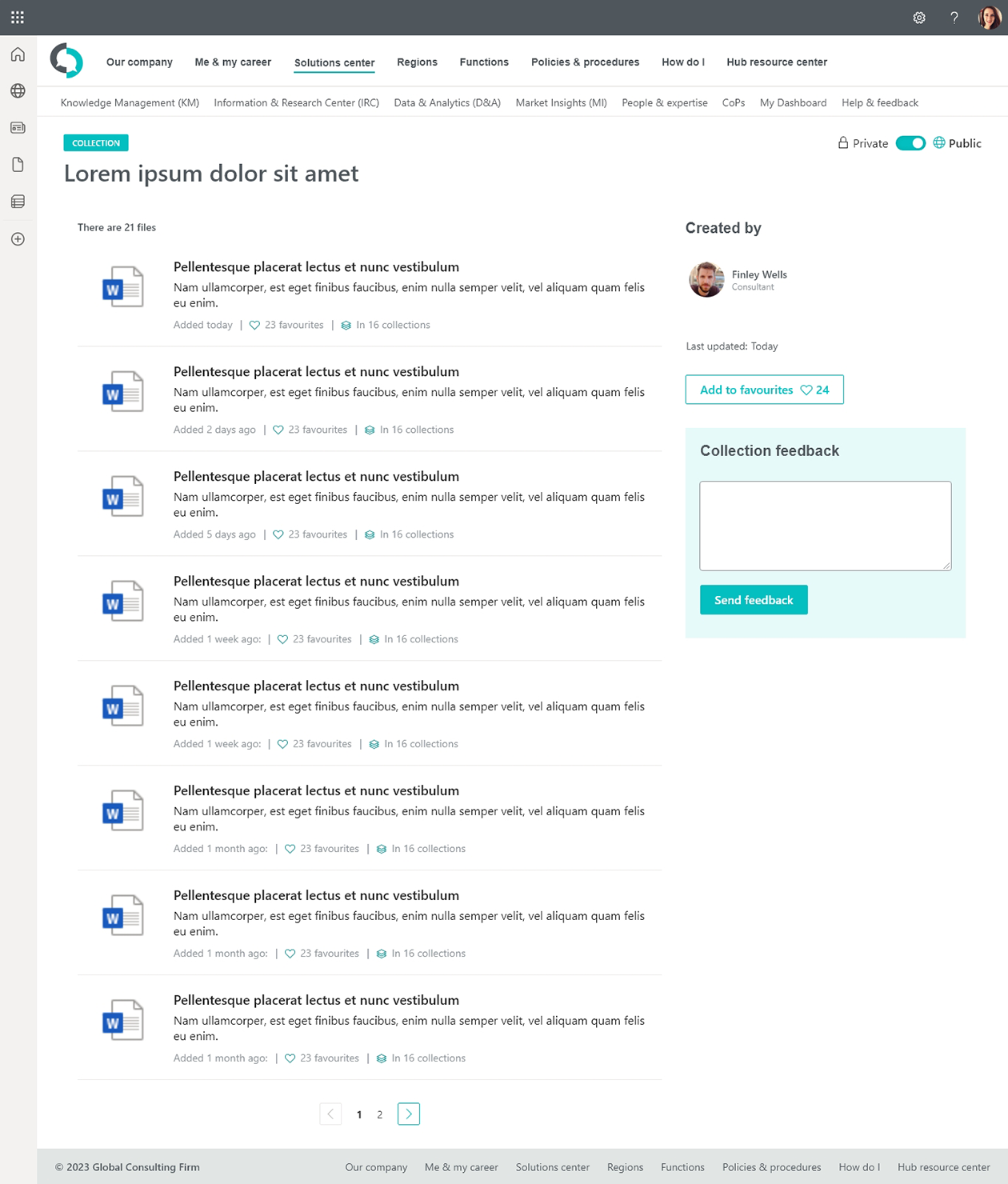 SharePoint knowledge management: 8 best practice examples - Content Formula