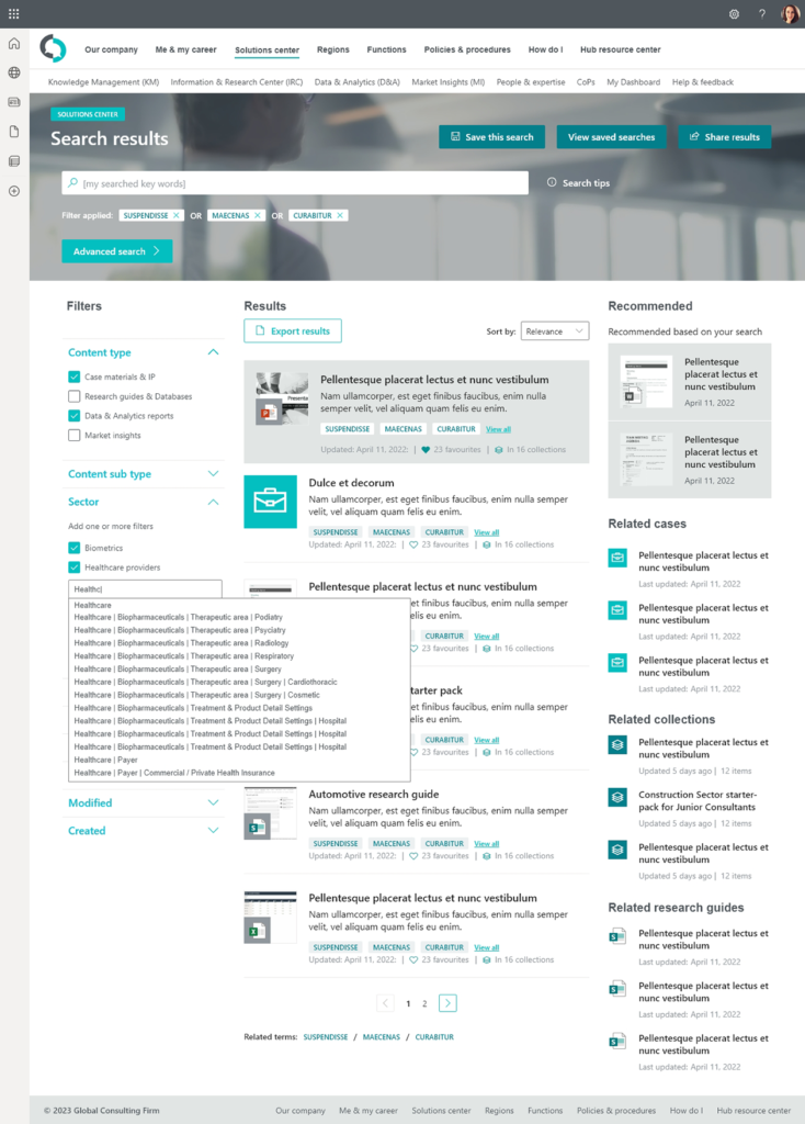 SharePoint knowledge management: 8 best practice examples - Content Formula
