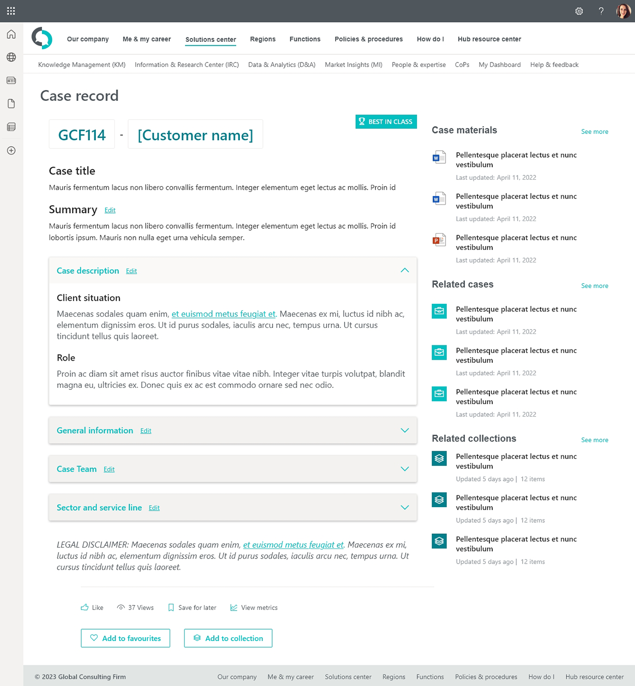 SharePoint knowledge management: 8 best practice examples - Content Formula