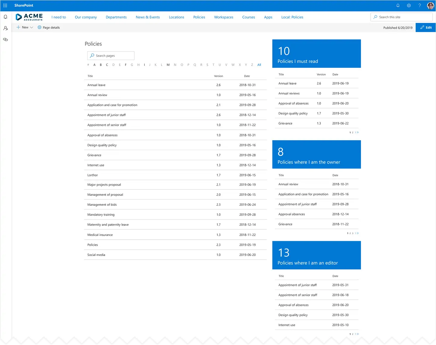 10 main features of an HR intranet - Content Formula