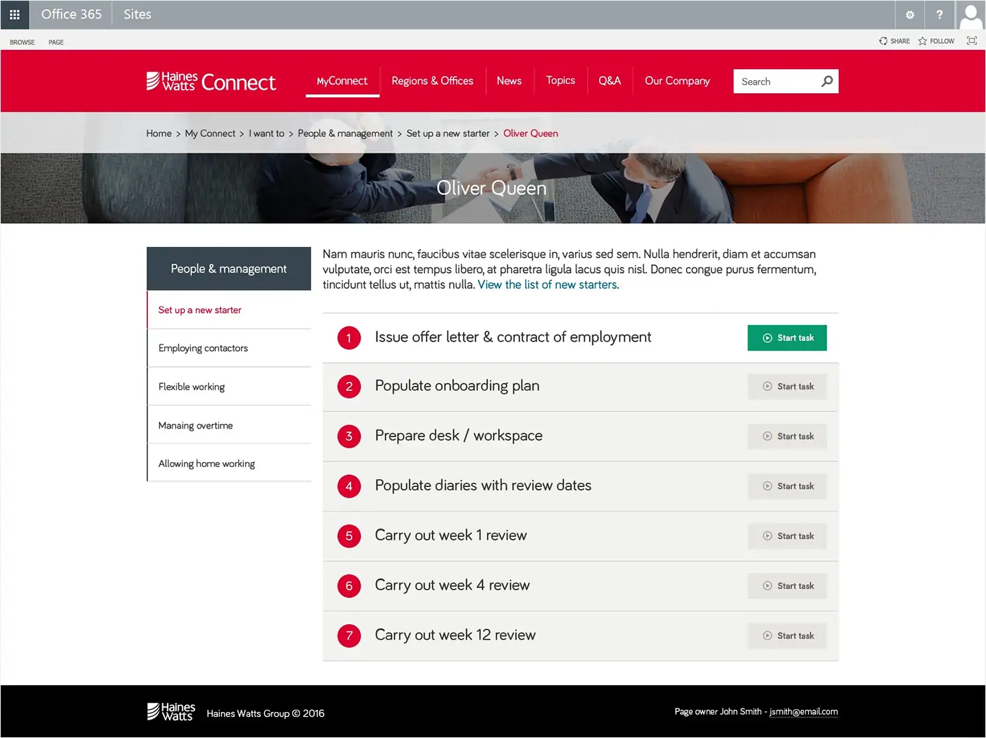 10 main features of an HR intranet - Content Formula