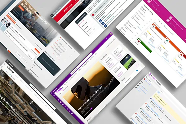 SharePoint design examples - Content Formula